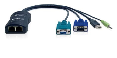 CATX USBA DA Adder USB VGA Dual CAM With Audio KVM Solutions