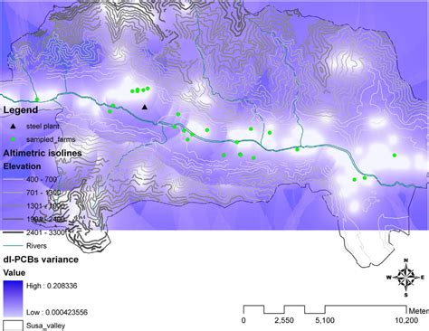 Dl Pcbs Variance Map Estimation Error Variance Map For The Estimated