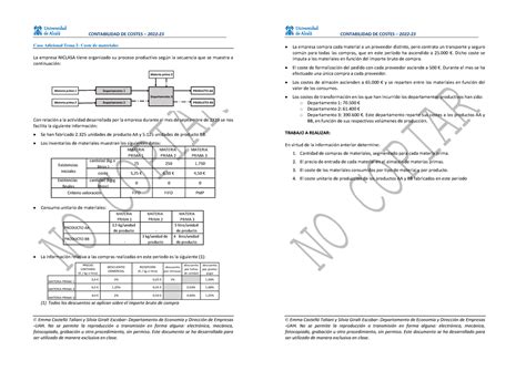 CASO Adicional TEMA 2 1 CONTABILIDAD DE COSTES 202 2 23 Emma