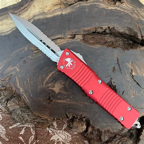 Microtech Combat Troodon D E Merlot Serrated 142 2mr American Edge Knives