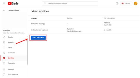 how to translate youtube videos into any language