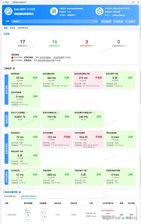 鸿蒙5 0开发【应用基础质量测试】deveco testing perfdata 怎么查看 csdn博客