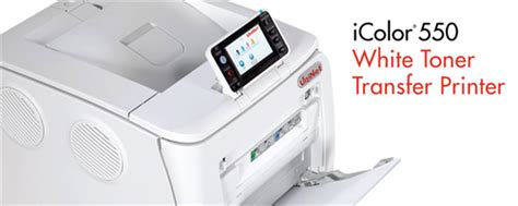 Icolor 550 A4letter Sized White Digital Transfer Printer