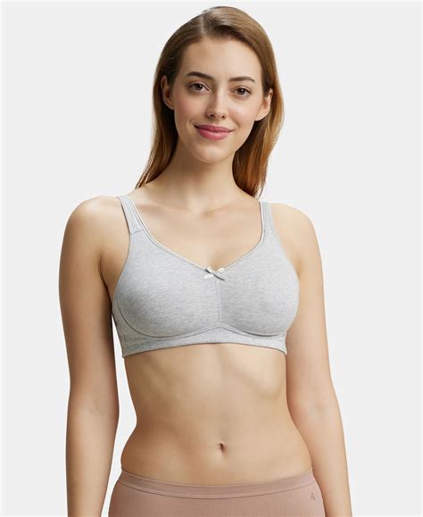 Buy Wirefree Non Padded Plus Size Super Combed Cotton Elastane Stretch