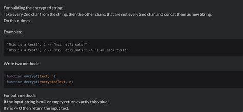 Simple Encryption Alternating Split By Matthew Peak Medium