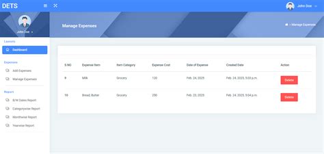 daily expense tracker system pro version using python django python