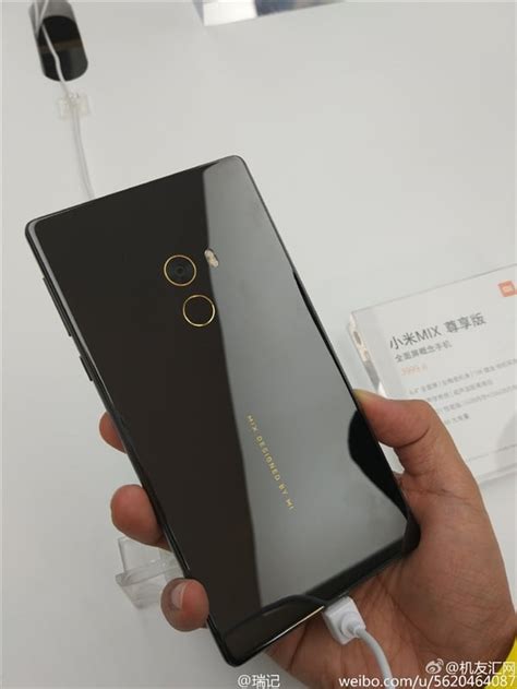 The Amazing Xiaomi Mix Hands On Images Full Screen Beauty With Ceramic Body Gizmochina