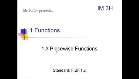 piecewise functions by mr sutton presents tpt