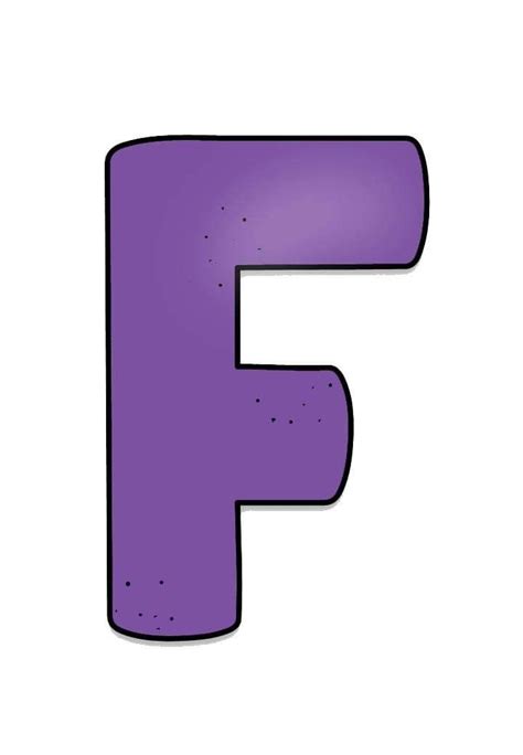 Purple Foam Letter F Art Tutorial 引用文 アルファベット 人生の名言