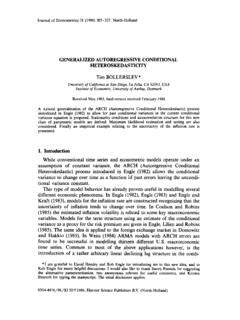GENERALIZED AUTOREGRESSIVE CONDITIONAL Generalized Autoregressive Conditional Pdf PDF PRO