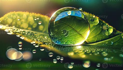 Leaf Water Drop Wallpapers
