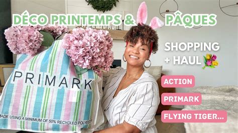 HAUL Et Shopping Printemps Pâques Action Primark Flying Tiger