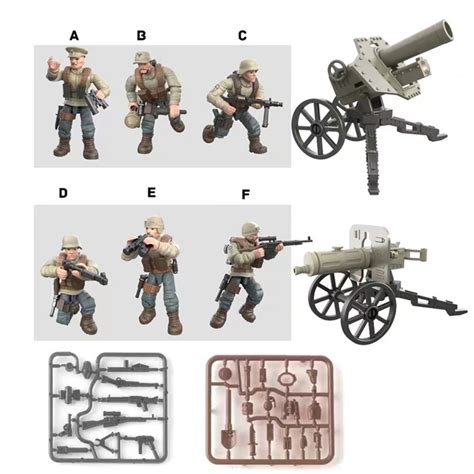 Вторая мировая война Ww2 армия солдаты спецназ фигурки модель