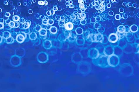 Premium Photo Background Bokeh Blue Rings Texture Blurred Background Defocusing Blue Abstract