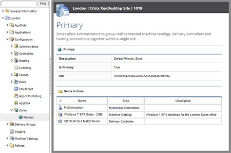 Citrix Xendesktop Site System Supported