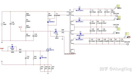 基于uc3844（fa13844）的反激式开关电源multisim仿真 知乎