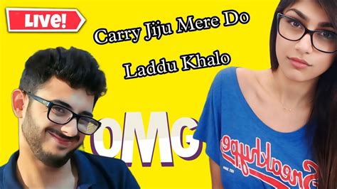 Carry Bhai Ki Live Stream Me Mia Khalifa Ne Carry Bhai Ko Jiju Bola 😱