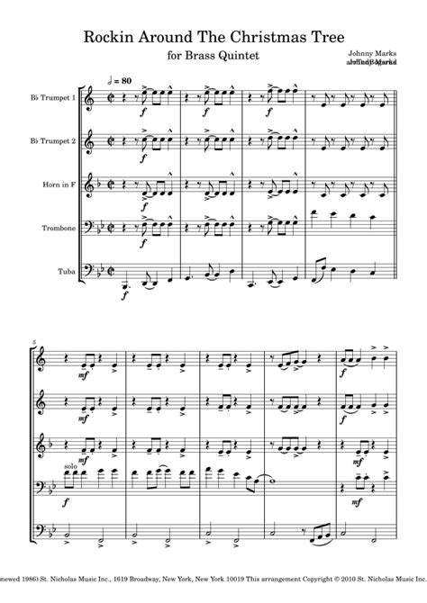 Rockin Around The Christmas Tree Arr Ted Bogsrud By Leann Rimes