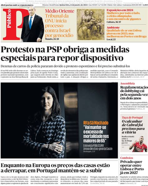 Público jan Jornais e Revistas SAPO pt Última hora e notícias de hoje