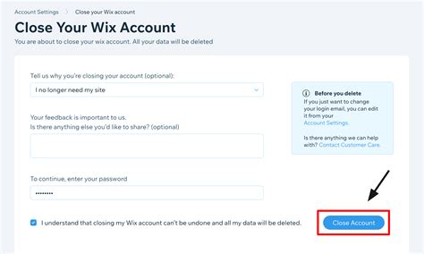 how to delete a wix account and site get a refund in 2025