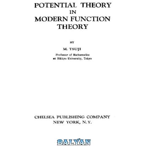 خرید و قیمت دانلود کتاب Potential Theory In Modern Function Theory ترب