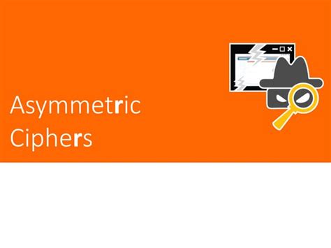 Introduction To Asymmetric Cipher Decipher Pptx