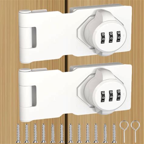 Bifold Door Lock 3 Digit Password Keyless Cabinet Door Locks With
