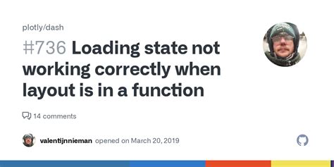 Loading State Not Working Correctly When Layout Is In A Function