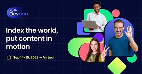 Learn About Algolias Upcoming Devcon 2022 See You There Algolia