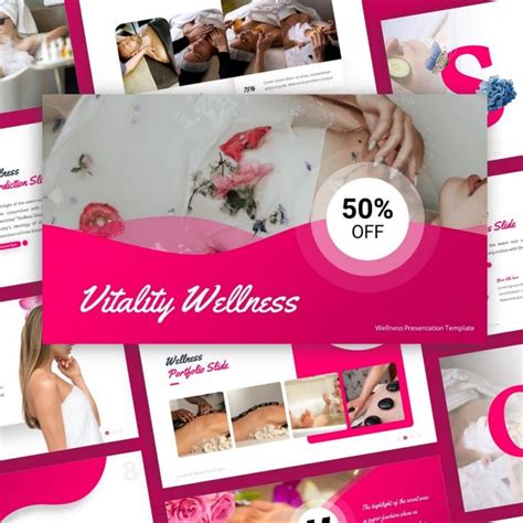Vitality Wellness Presentation Template Powerpoint Template