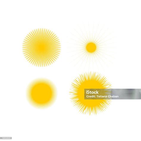Icône Plate De Soleil Pictogramme De Soleil Symbole Dété Vectorisé