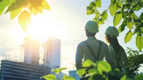 architects and engineers incorporating green practices for sustainable