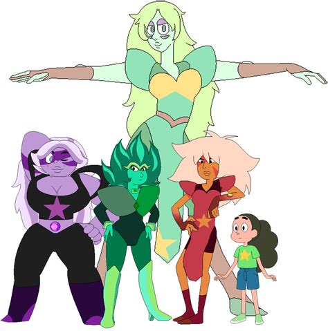 Su Green Au Crystal Gems Post Peach Corruption By Hanascorner On