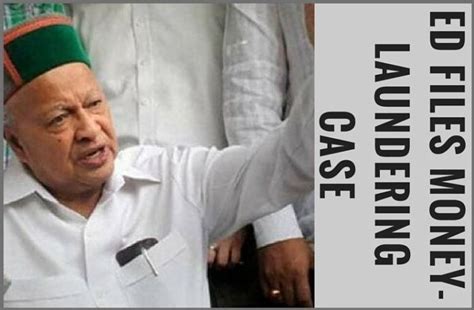 Ed Files Money Laundering Case Against Himachal Cm Pgurus