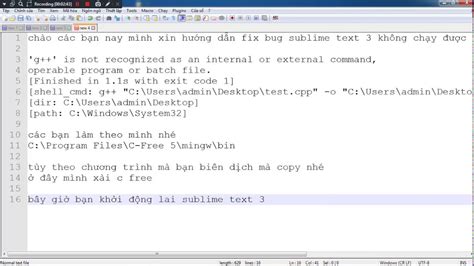 How To Fix G Is Not Recognized As An Internal Or External Command
