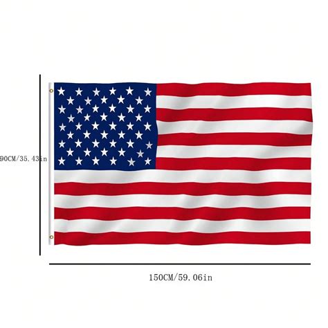 This 3x5 Ft Outdoor Embroidered American Flag Is The Most Durable