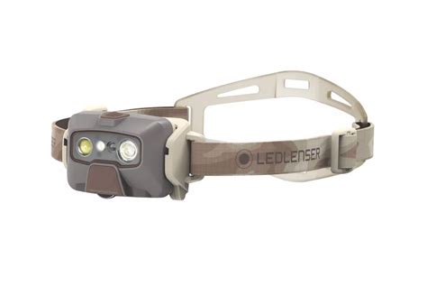 Ledlenser Hf6r Signature Rechargeable Led Head Torch Sand 1000lm Screwfix
