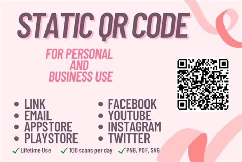 Create A Professional Qr Code For Personal And Business Use By Raiseann