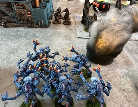 Lead Legionaries First Game Of Xenos Rampant Bronze Legion Fends Off Invasion