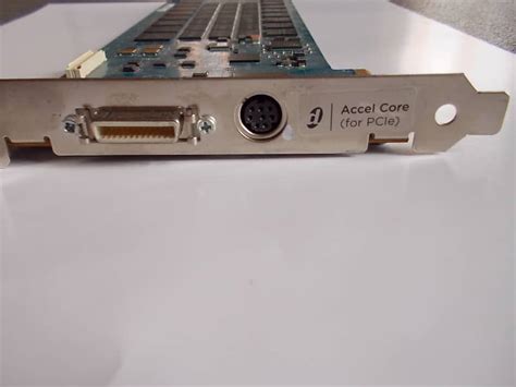 Avid PCIE ACCEL Core Card 2008 Reverb