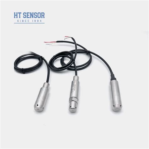 Htsensor Stainless Steel 316l Submersible Level Sensor Transmitter