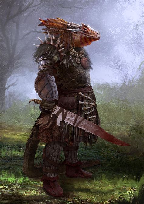 Lizardman By Nahelus On Deviantart
