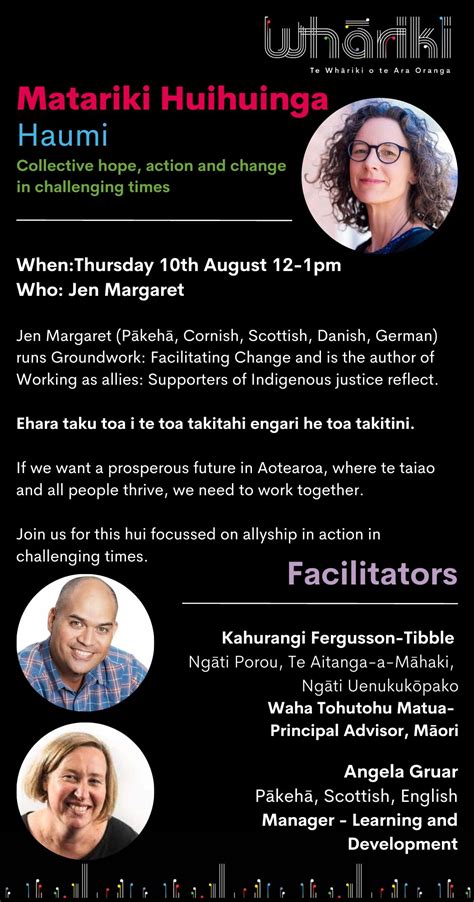 Te Whāriki O Te Ara Oranga On Linkedin Whāriki Are Excited To Host Jen