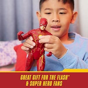 Amazon.com: DC Comics, Speed Force The Flash Action Figure, 12-inch ...