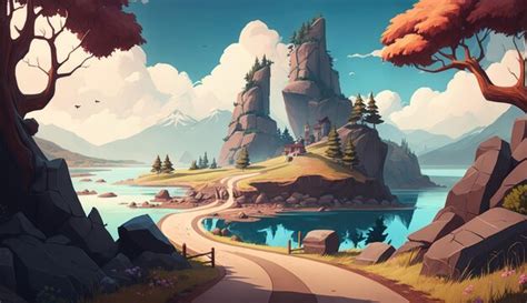 Premium Ai Image Game Background