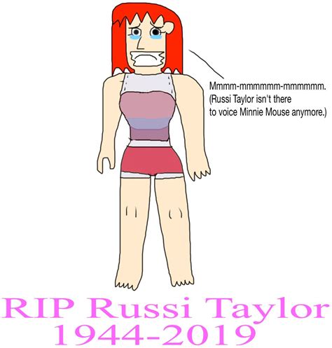 Mourning Russi Taylor By Jacobyel On Deviantart