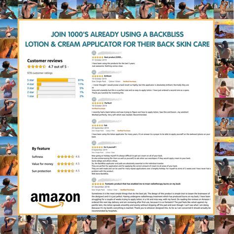 Backbliss Back Lotion Applicator Single Black Backbliss