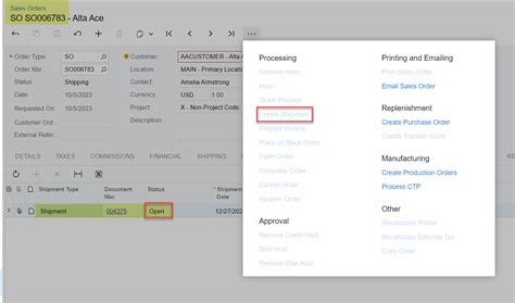 How To Split Open Shipment Possible To Generate Invoices Community