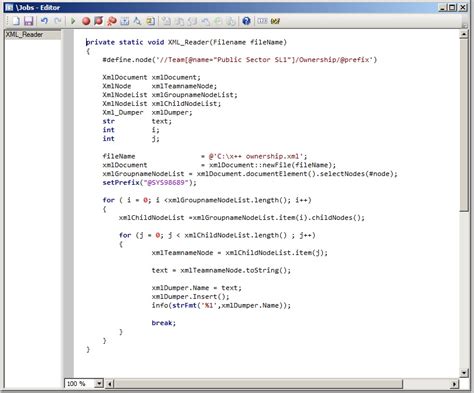 LearnAX Parsing XML In Dynamics Ax 2012