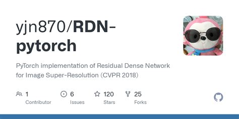 Github Yjn Rdn Pytorch Pytorch Implementation Of Residual Dense